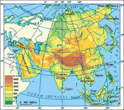 Edukator : Położenie i linia brzegowa